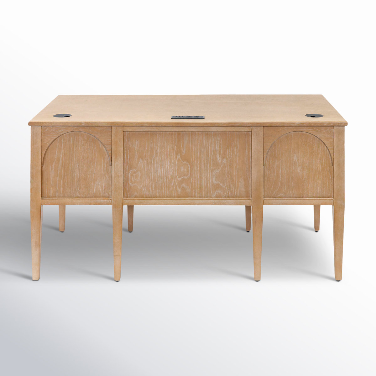 Birch Lane™ Gayle Solid Wood Executive Desk & Reviews | Wayfair