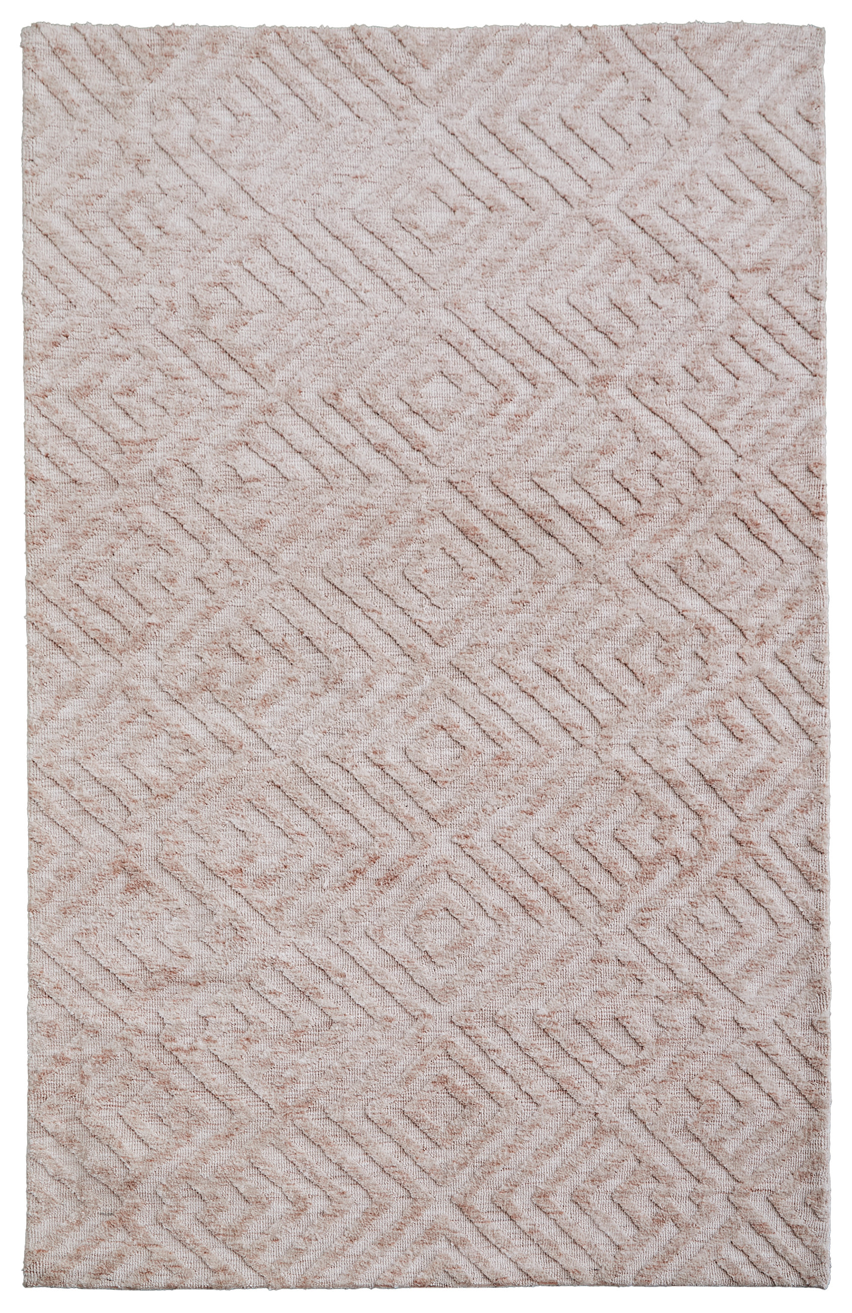 George Oliver Curran Pink Area Rug & Reviews | Wayfair