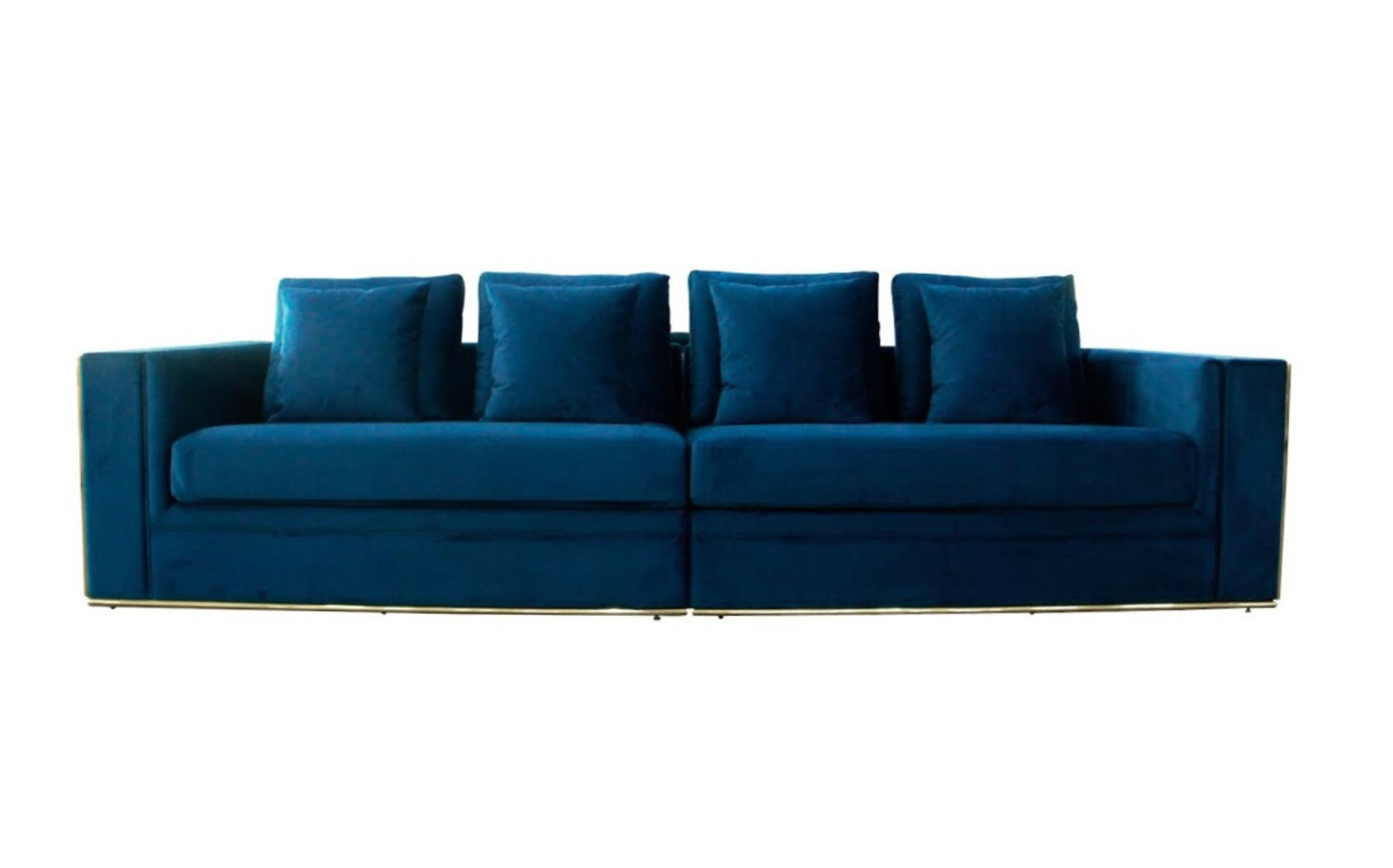 Mercer41 Tesa 118" Upholstered Sofa - Wayfair Canada
