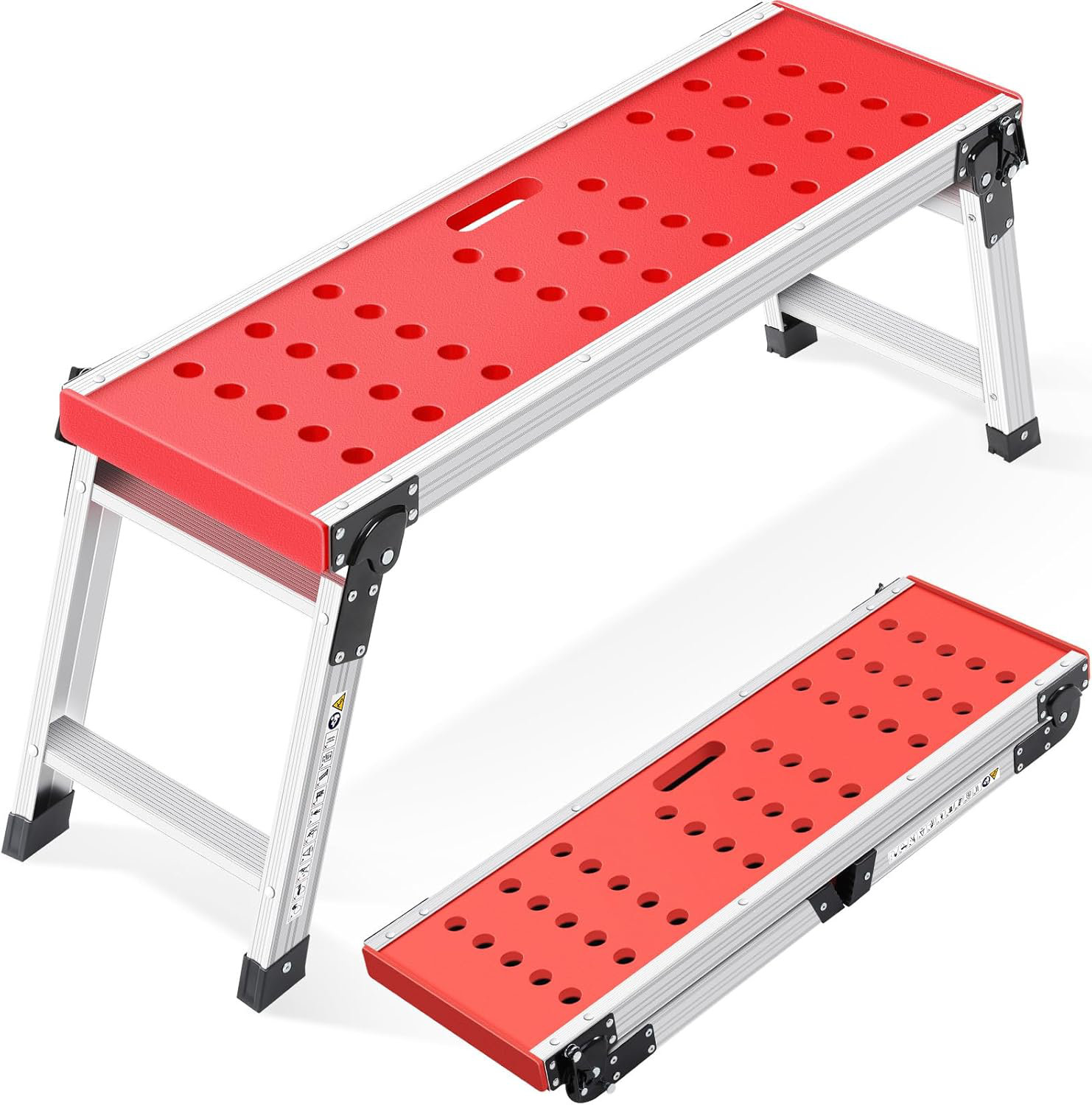 WFX Utility™ Folding Work Platform With Safety Lock, Adjustable ...