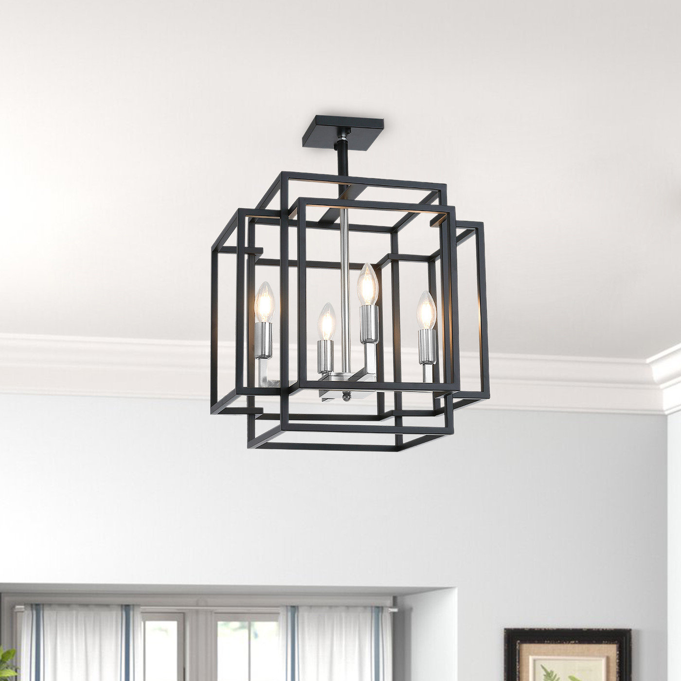 Latitude Run® Tyesa Flush Mount | Wayfair