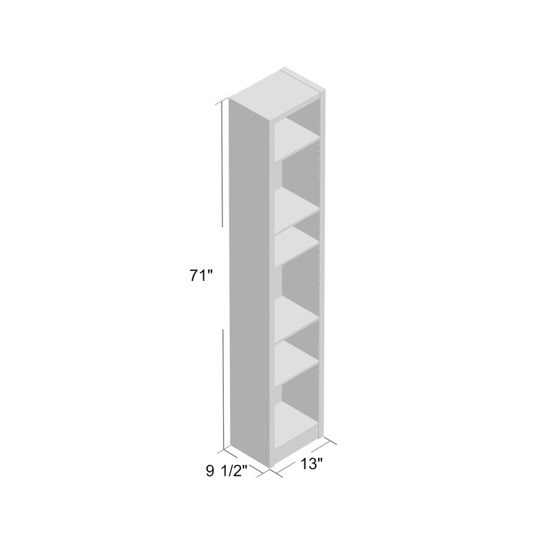 Winston Porter Sandrine Standard Bookcase | Wayfair