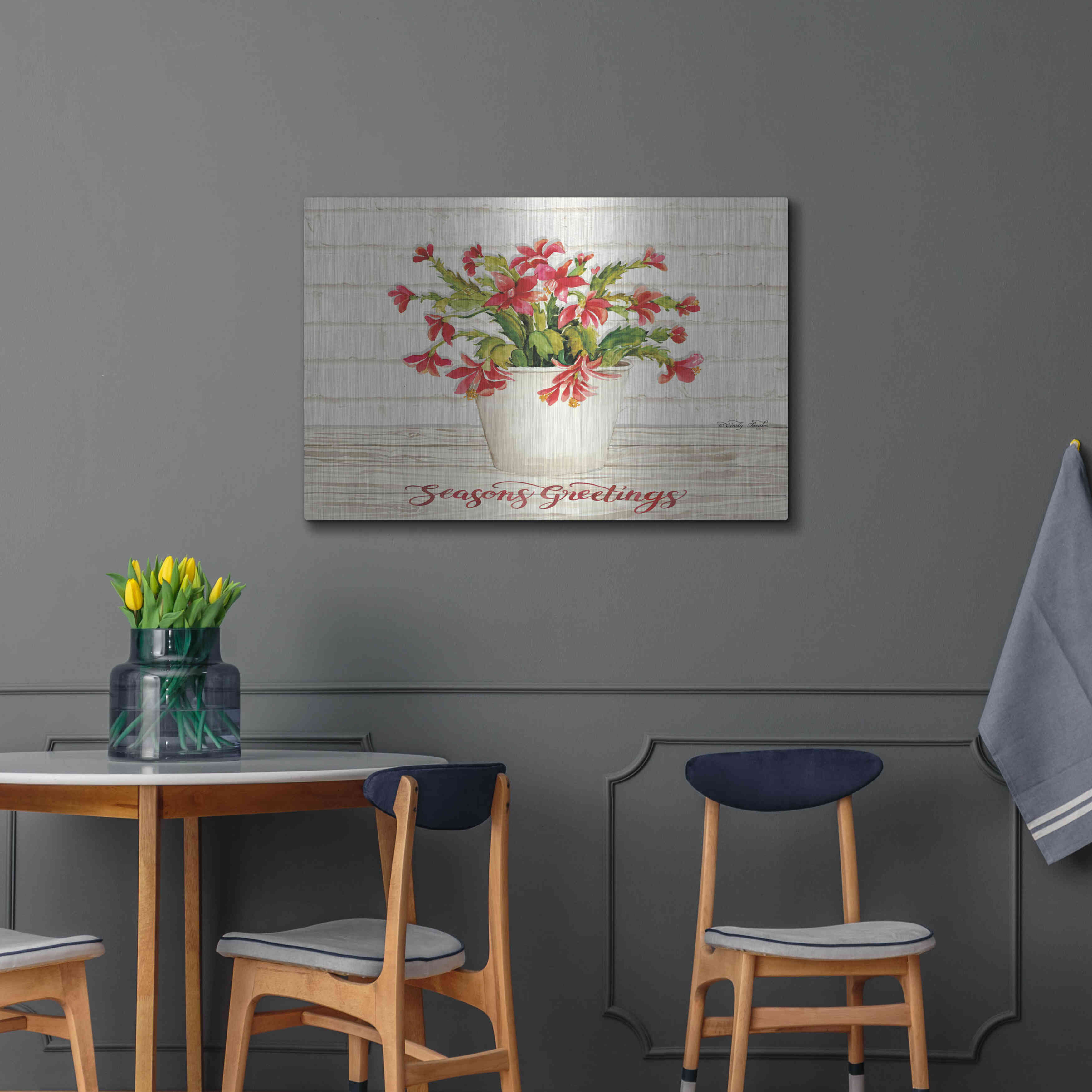 Winston Porter 'Christmas Cactus - Season's Greetings' by Cindy Jacobs ...