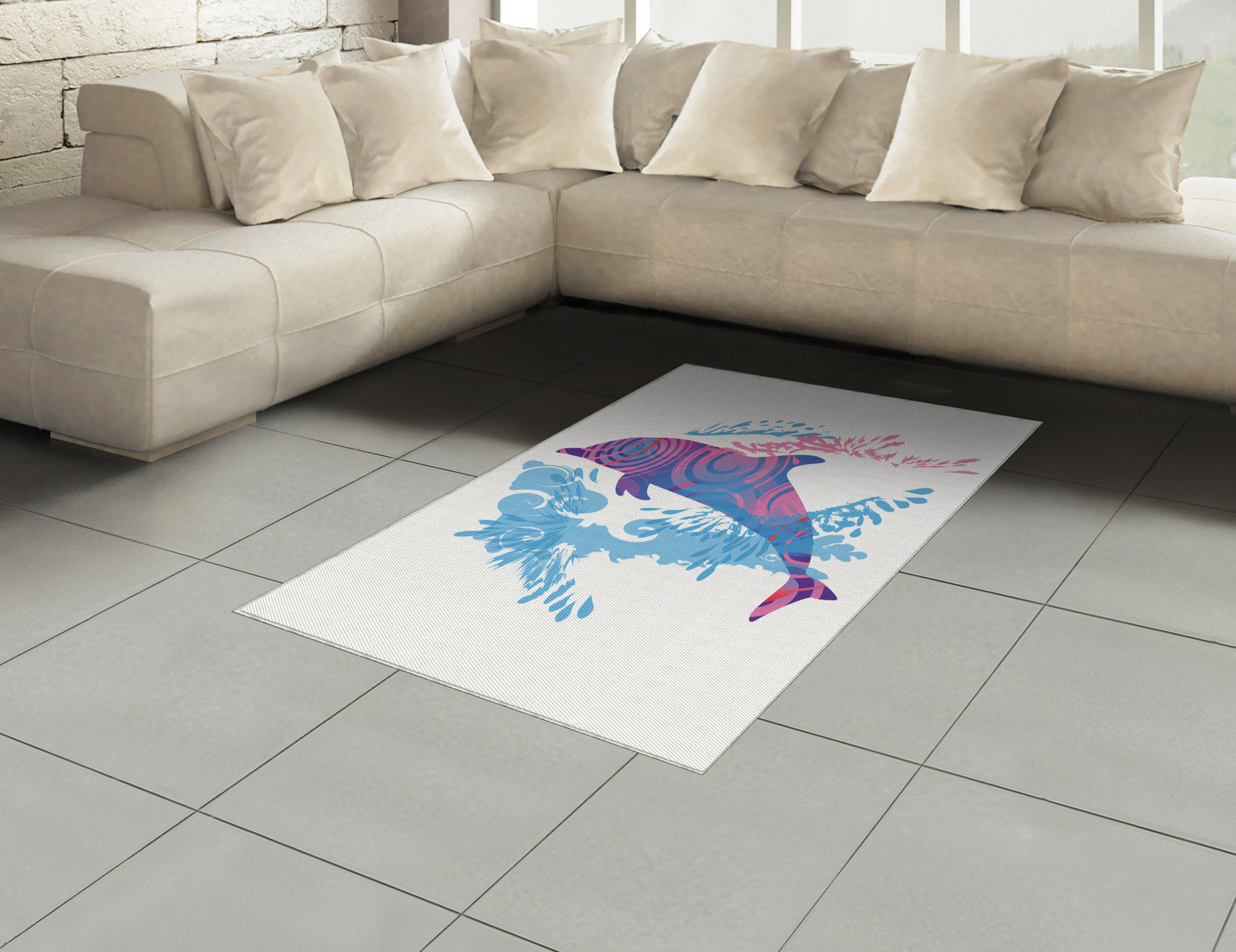 East Urban Home Sea Animals Animal High Density Long Fiber Poly Threads ...