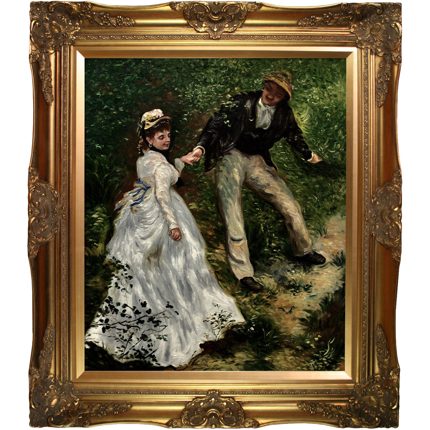 Vault W Artwork 'La Promenade' by Pierre-Auguste Renoir - Picture Frame ...