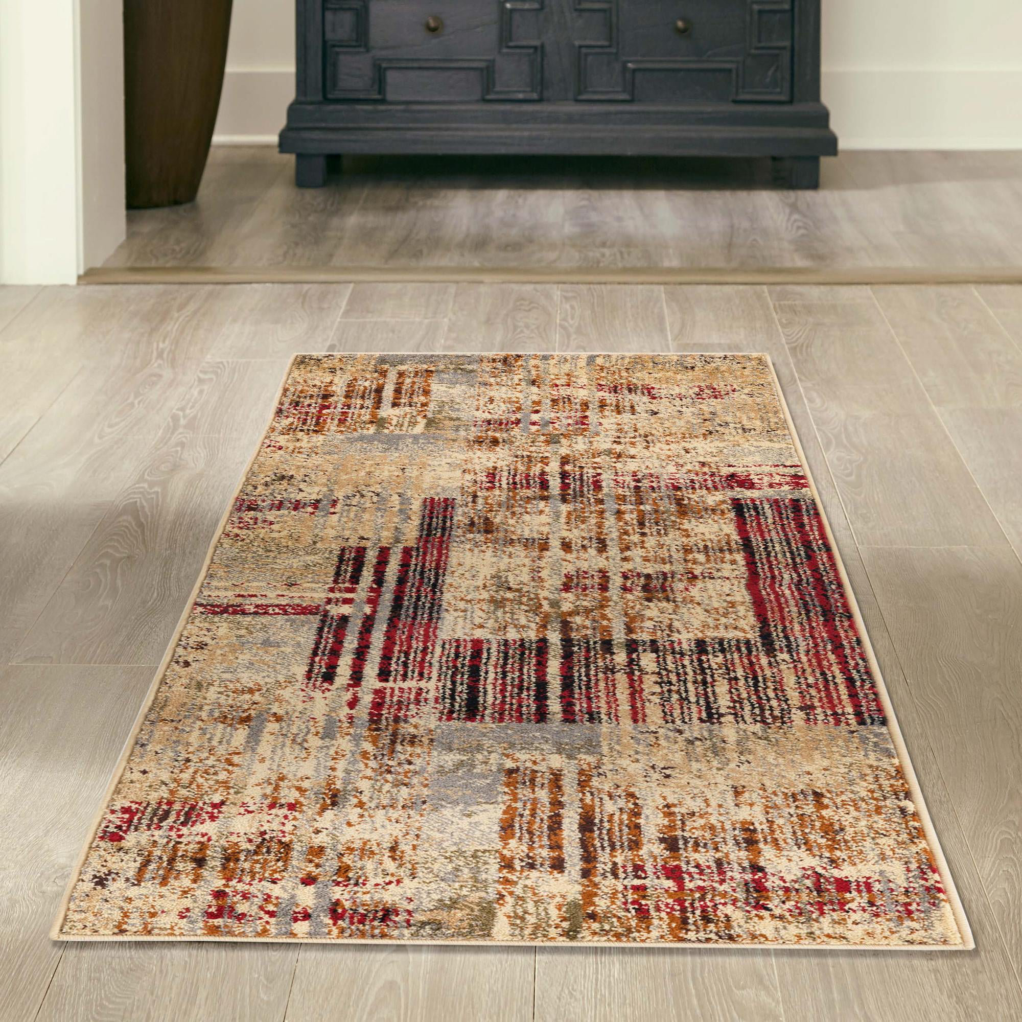 Trent Austin Design® Knowle Abstract Brown/Red Area Rug & Reviews | Wayfair