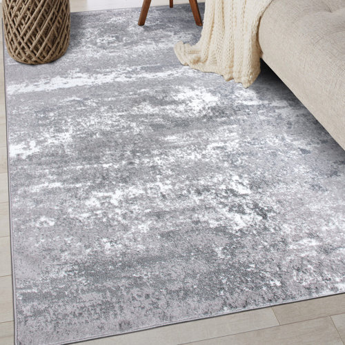 3' x 5' Gray & Silver Area Rugs You'll Love | Wayfair