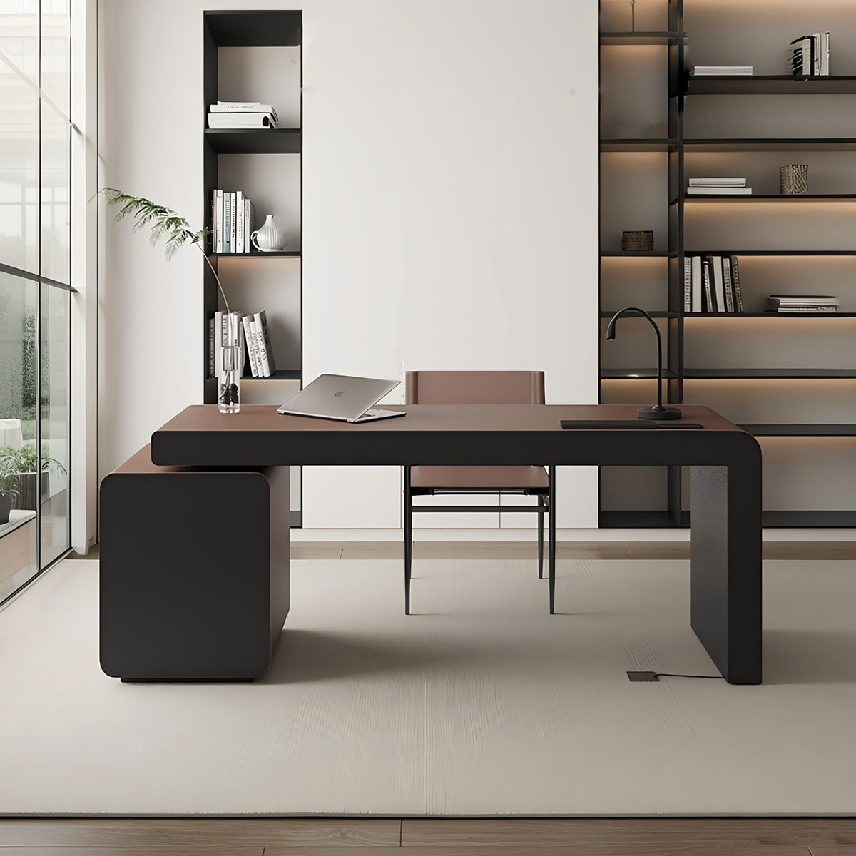 Isla Hopping Minimalist Rectangular Saddle Leather Multilayer Solid ...