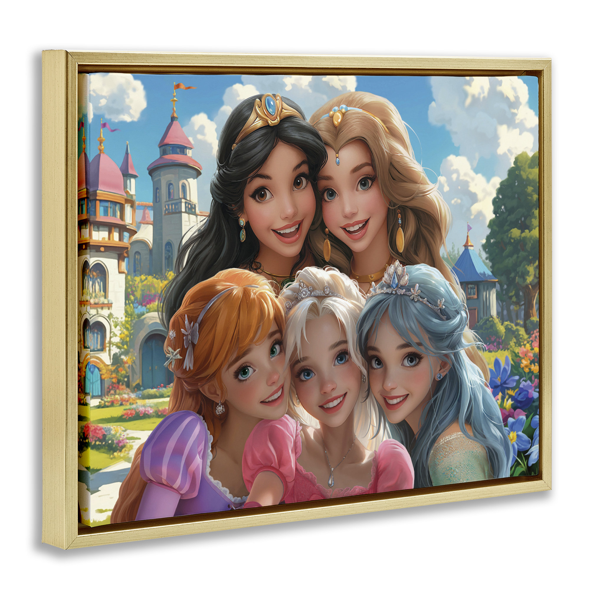 Dakota Fields Princess Selfie by Castle Canvas Wall Art by Image World ...