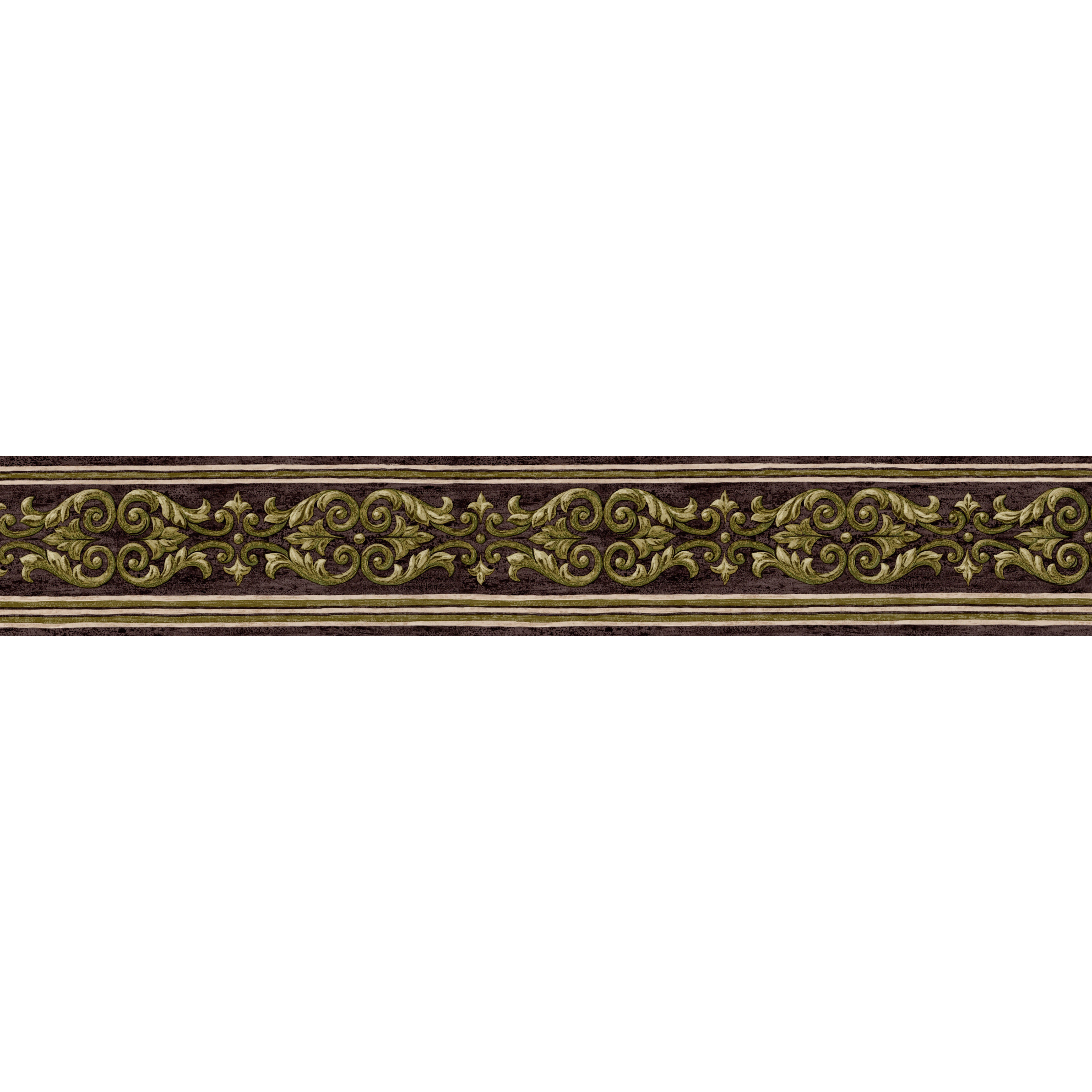 Charlton Home® Dairra Architectural Scroll Leaf Border | Wayfair