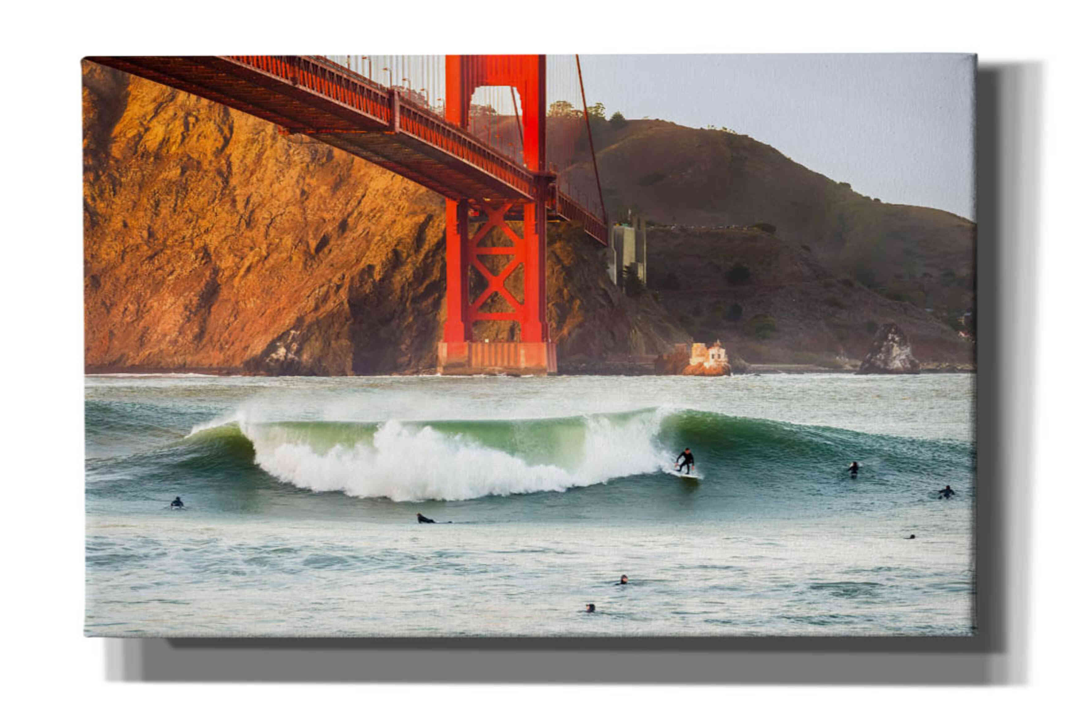 Dovecove Golden Surf by Ann Gordon - Wrapped Canvas Print - Wayfair Canada