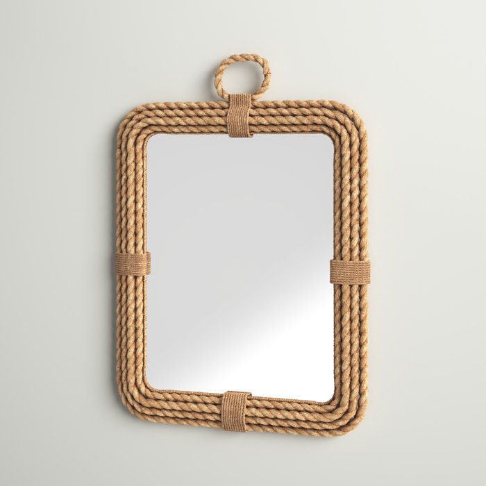 Sand & Stable Bristol Rope Rectangle Wall Mirror & Reviews | Wayfair