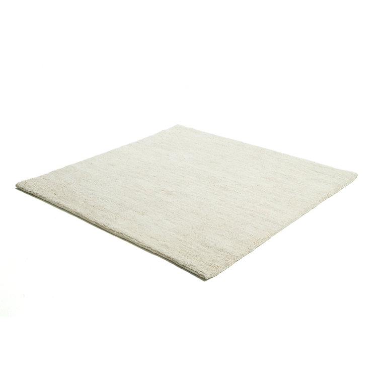 Theko Square Solid Colour Handmade Square 150cm X 150cm Area Rug ...