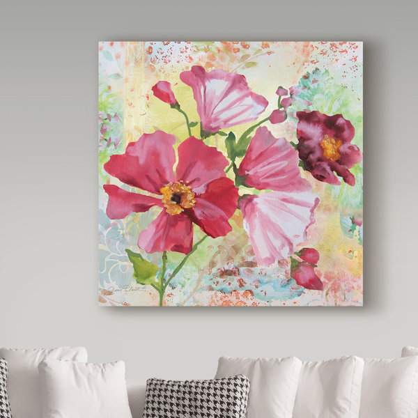 Trademark Art Jean Plout " Garden Beauty 1 " by Jean Plout | Wayfair