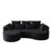Ivy Bronx Oversized Sectional Sofa, 105-Inch Chenille 4-Seater Extra ...
