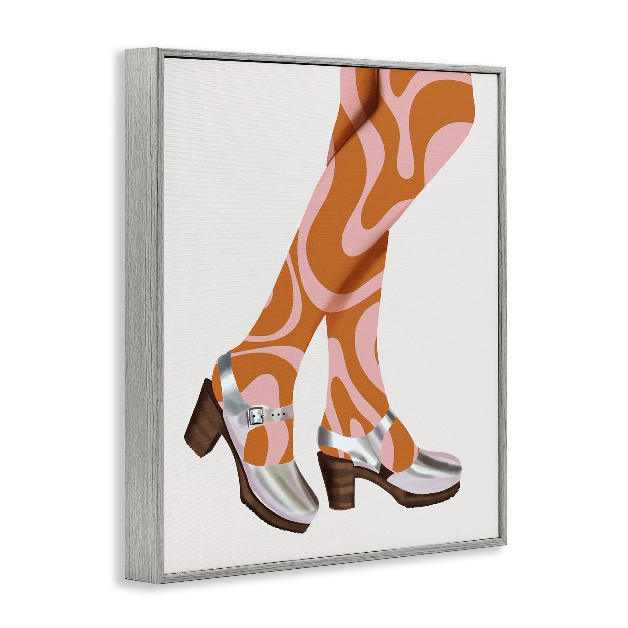 George Oliver Groovy Fashion Legs Giclee Art by Saba Rauf | Wayfair
