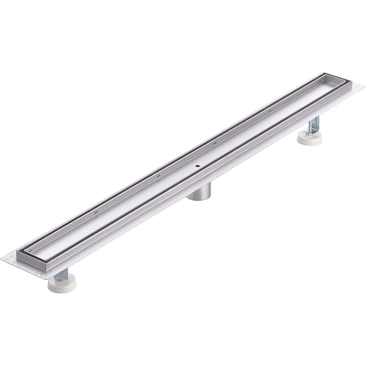 KBFmore Stainless Steel Linear Shower Drain, Tile Insert Vertical ...