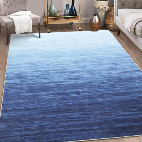Highland Dunes Amrutha Washable Ombre Indoor Rug | Wayfair