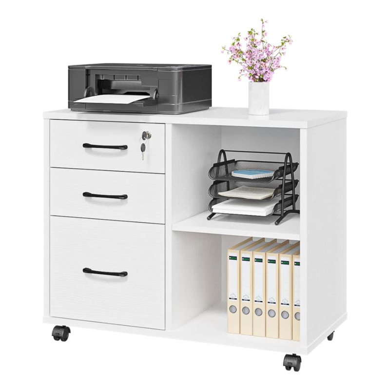 Inbox Zero 31 Wide File Cabinet | Wayfair