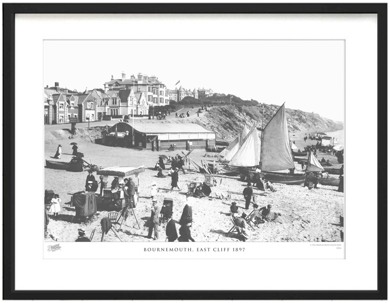 The Francis Frith Collection 'Bournemouth, East Cliff 1897' by Francis ...