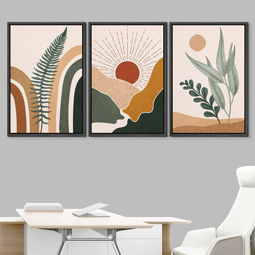 3 Piece Wall Art You'll Love | Wayfair