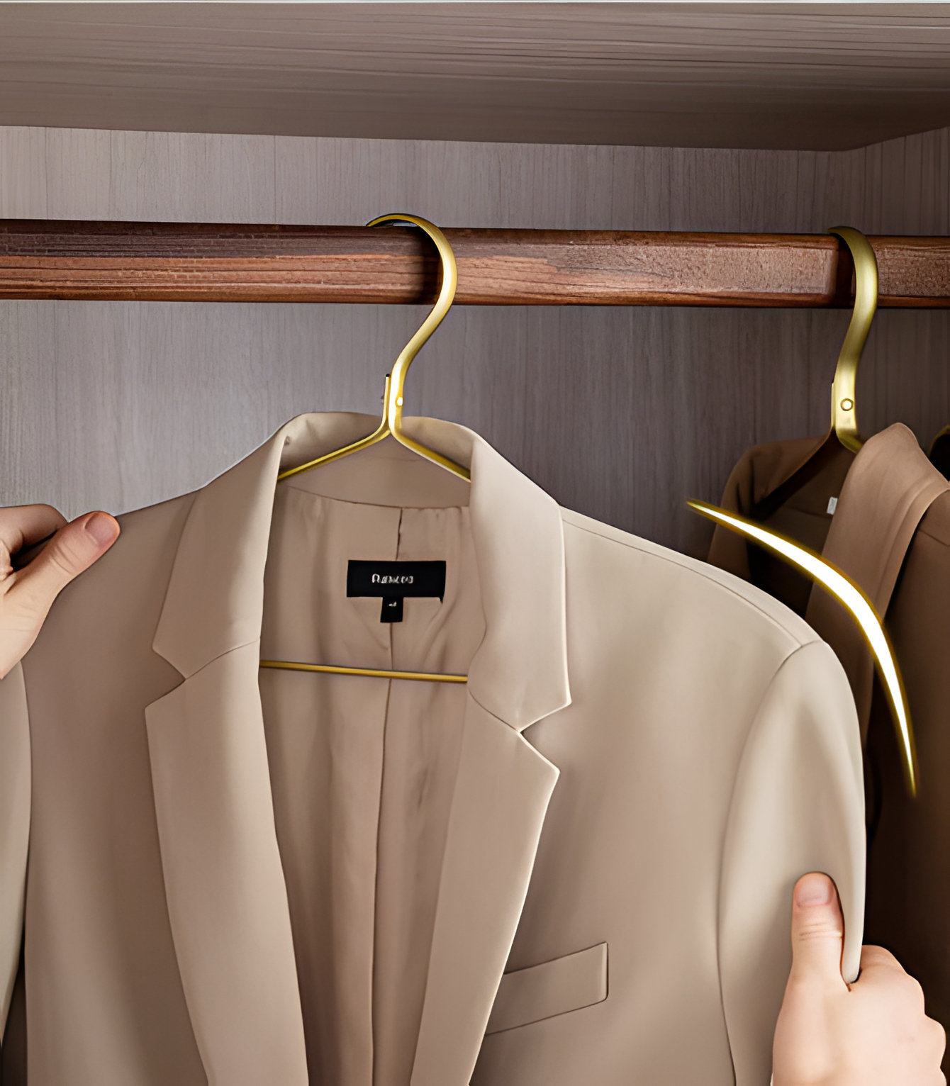 Everly Quinn Aluminum Alloy Clothes Hanger | Wayfair