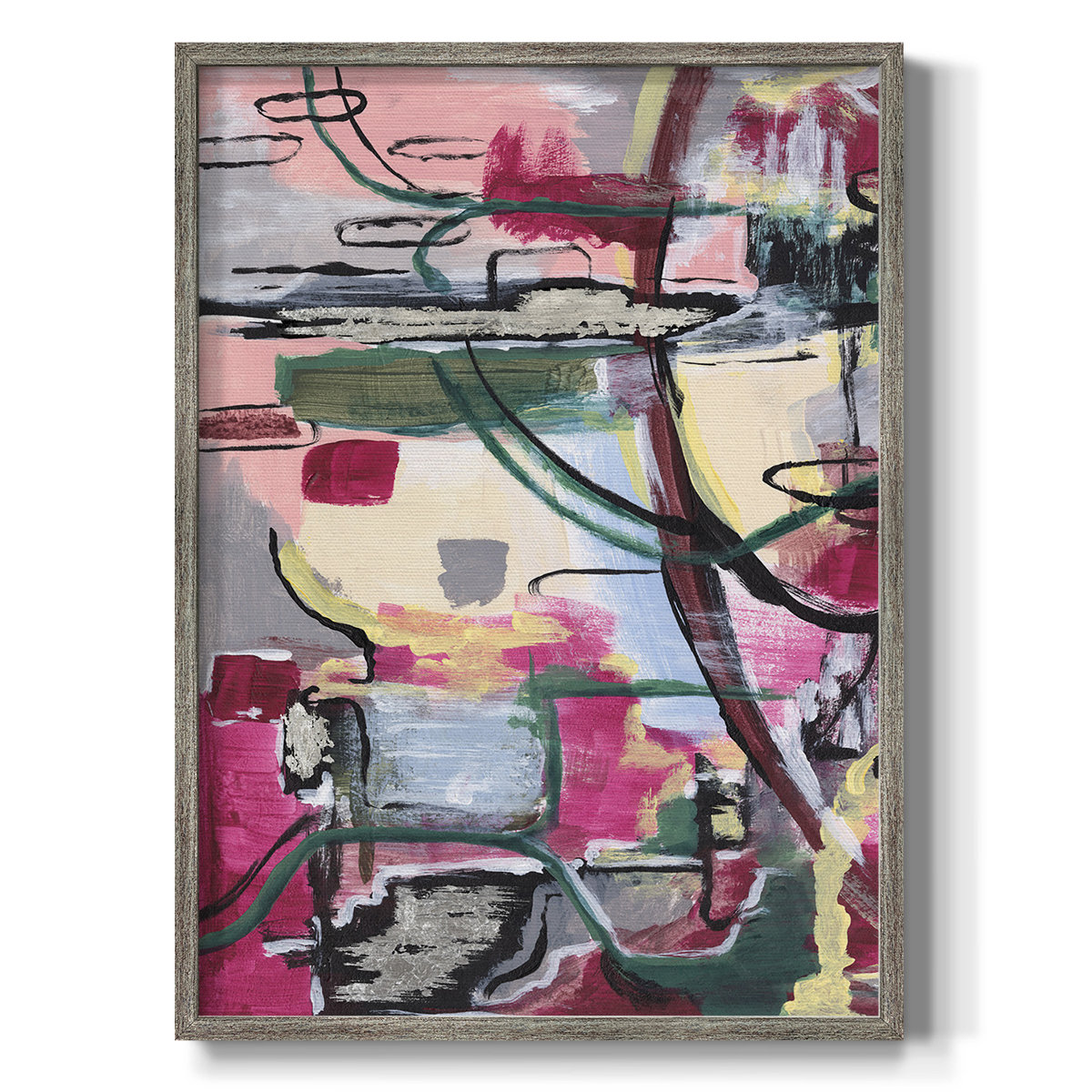 Brayden Studio® Multiple Wavelengths I Framed Print - Solid Wood | Wayfair