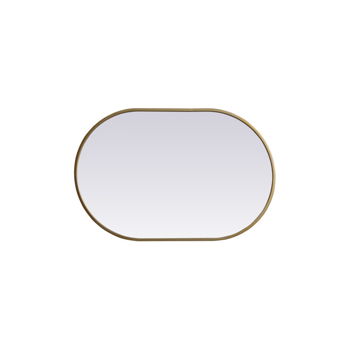 RE/FINE™ Sabine Metal Pill Wall Mirror & Reviews | Wayfair