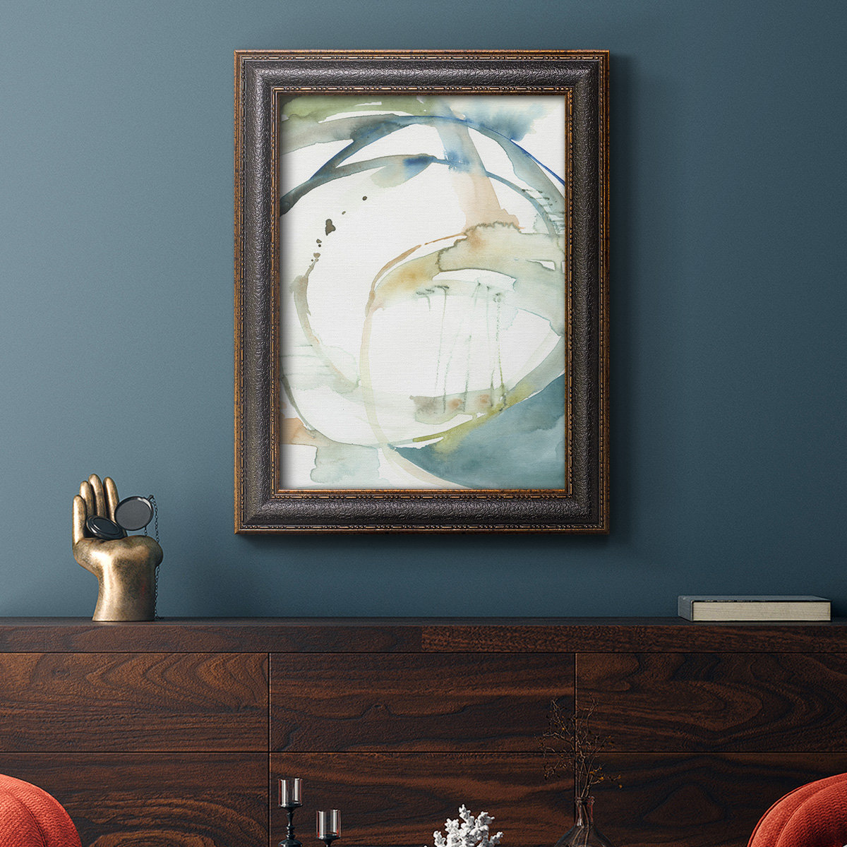 Wrought Studio™ Organic Loop I Premium Framed Canvas- Ready To Hang ...