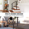 Outsunny Hand Rails For Outdoor Steps, 1-3 Step Outdoor Stair Railing ...