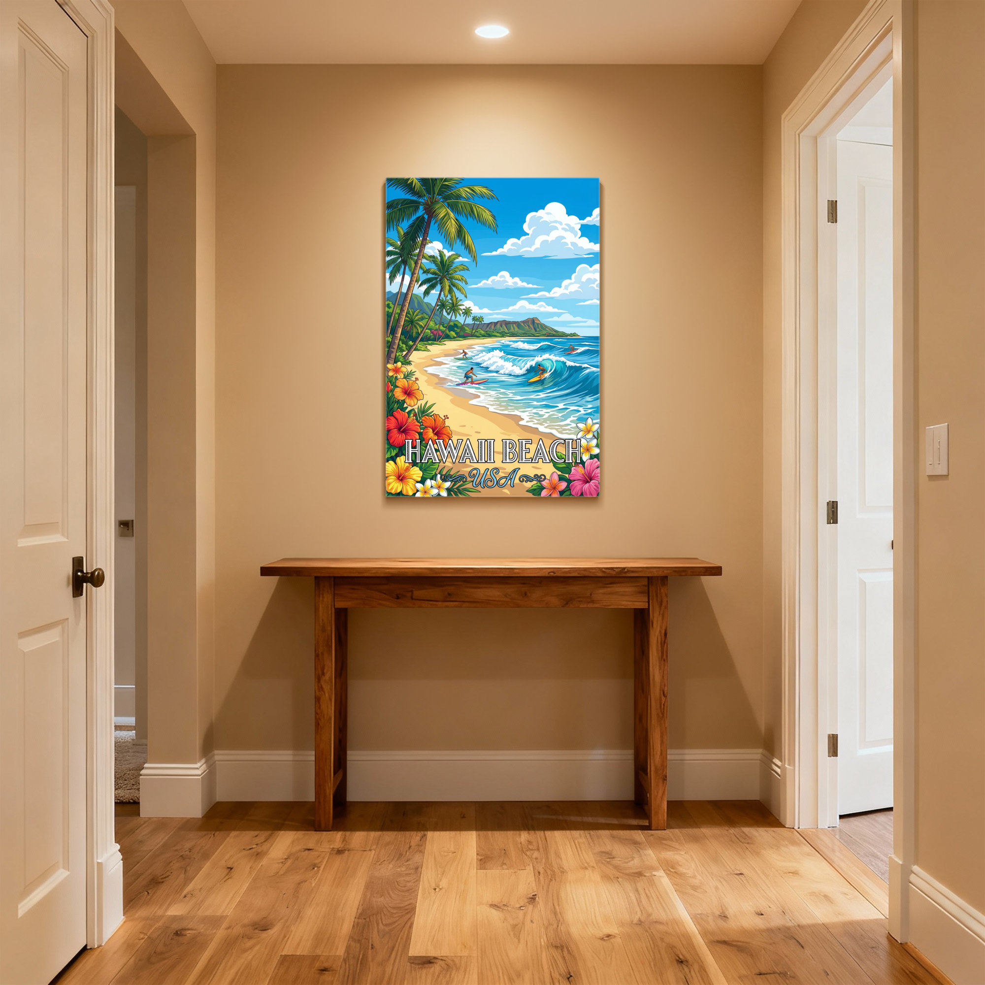 Ebern Designs Scenic &Cityscapes Hawaii Beach Tropical Paradise Surf ...