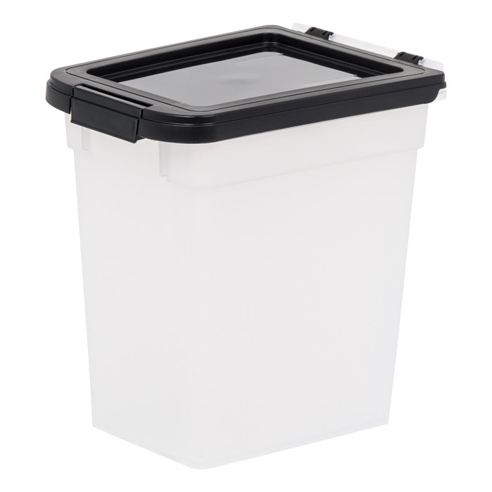 Iris 12.75 Lb. Plastic Food Storage Container Latch | Wayfair