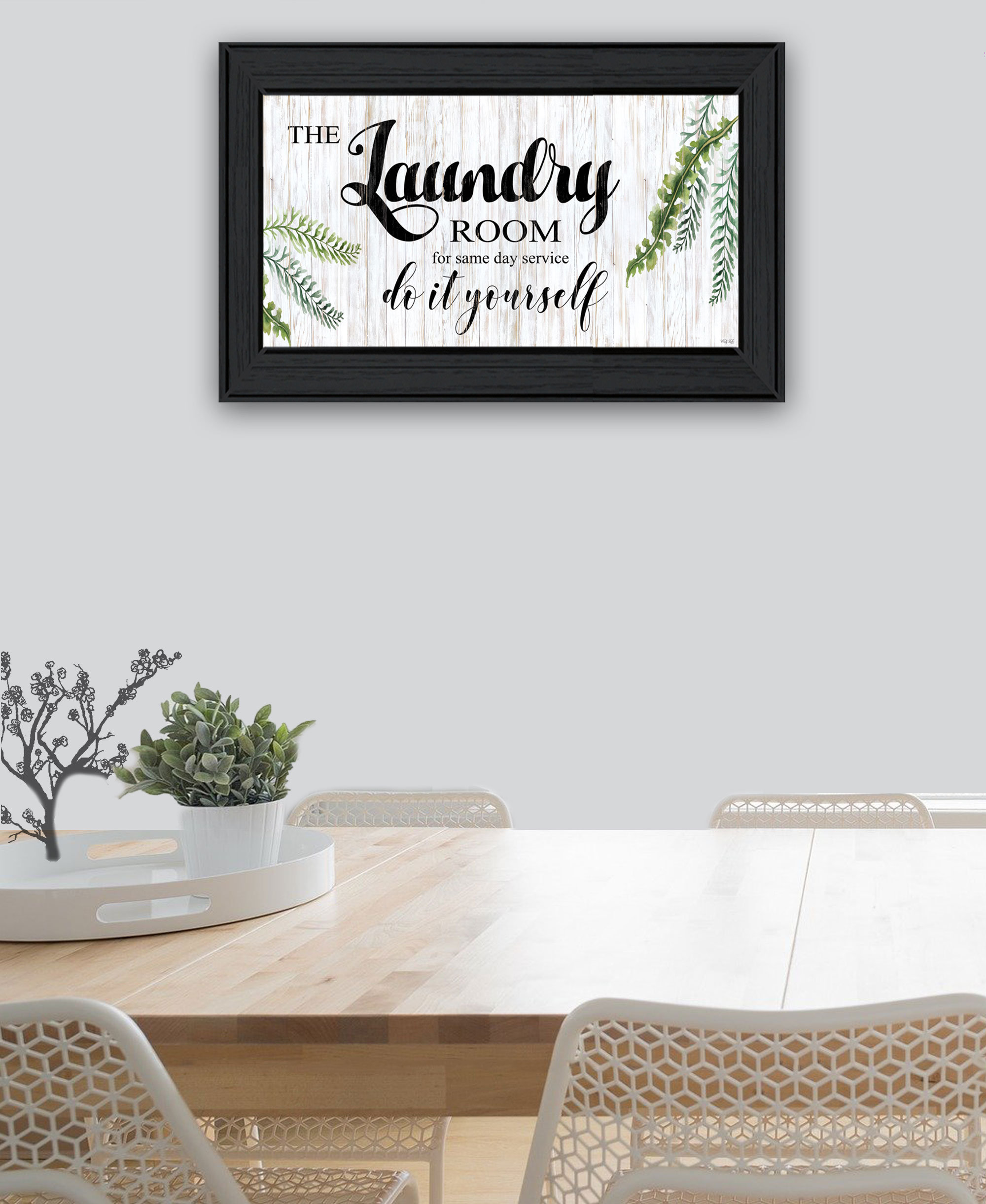 laundry room print