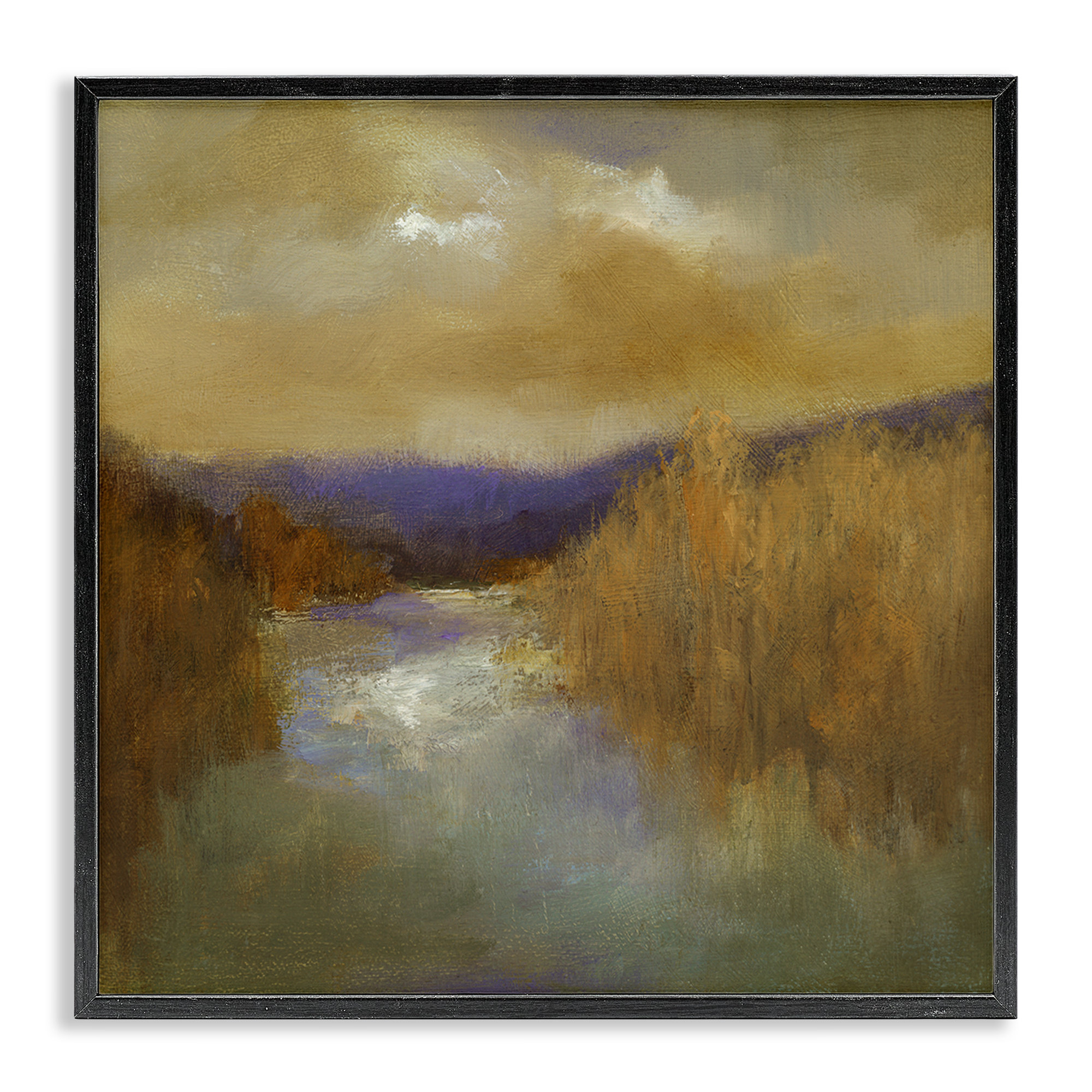 Winston Porter Moody Shadowed River Framed Giclee Art by Sheila Finch | Wayfair