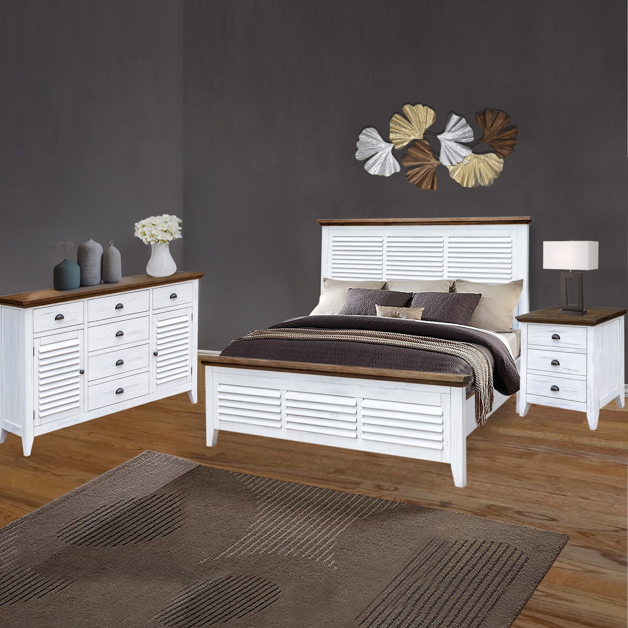 Rosecliff Heights Milne Dinnie 3-Piece Bedroom Set & Reviews | Wayfair