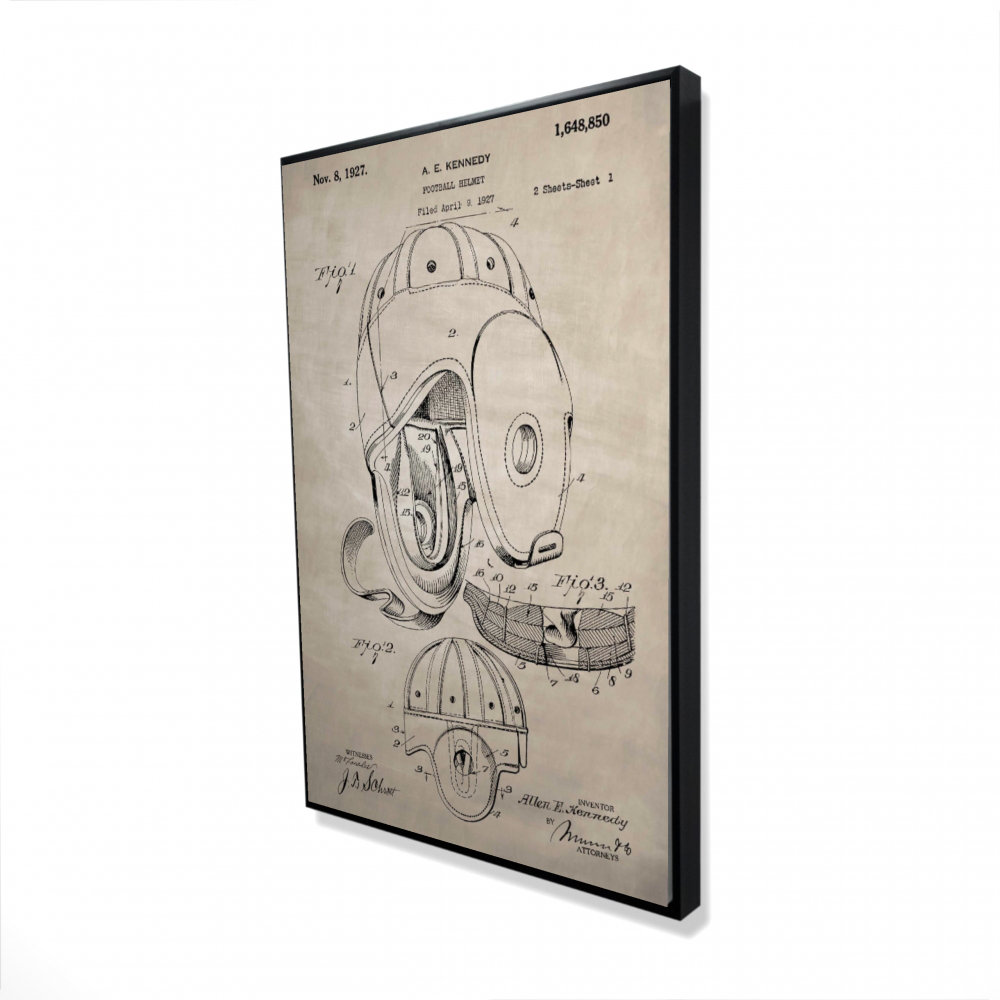 Begin Edition International Inc. " Beige Football Helmet " | Wayfair