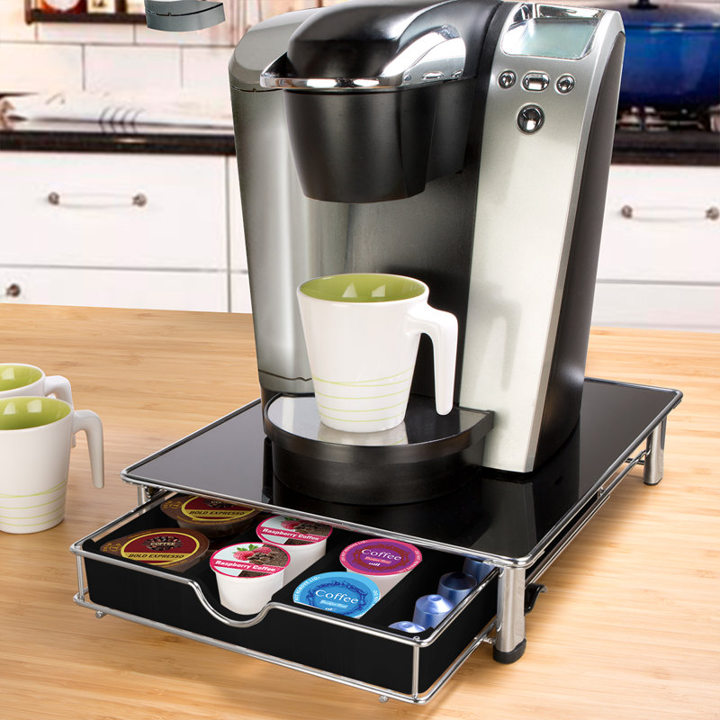 SmartDesign® Glass Coffee Pod Storage | Wayfair