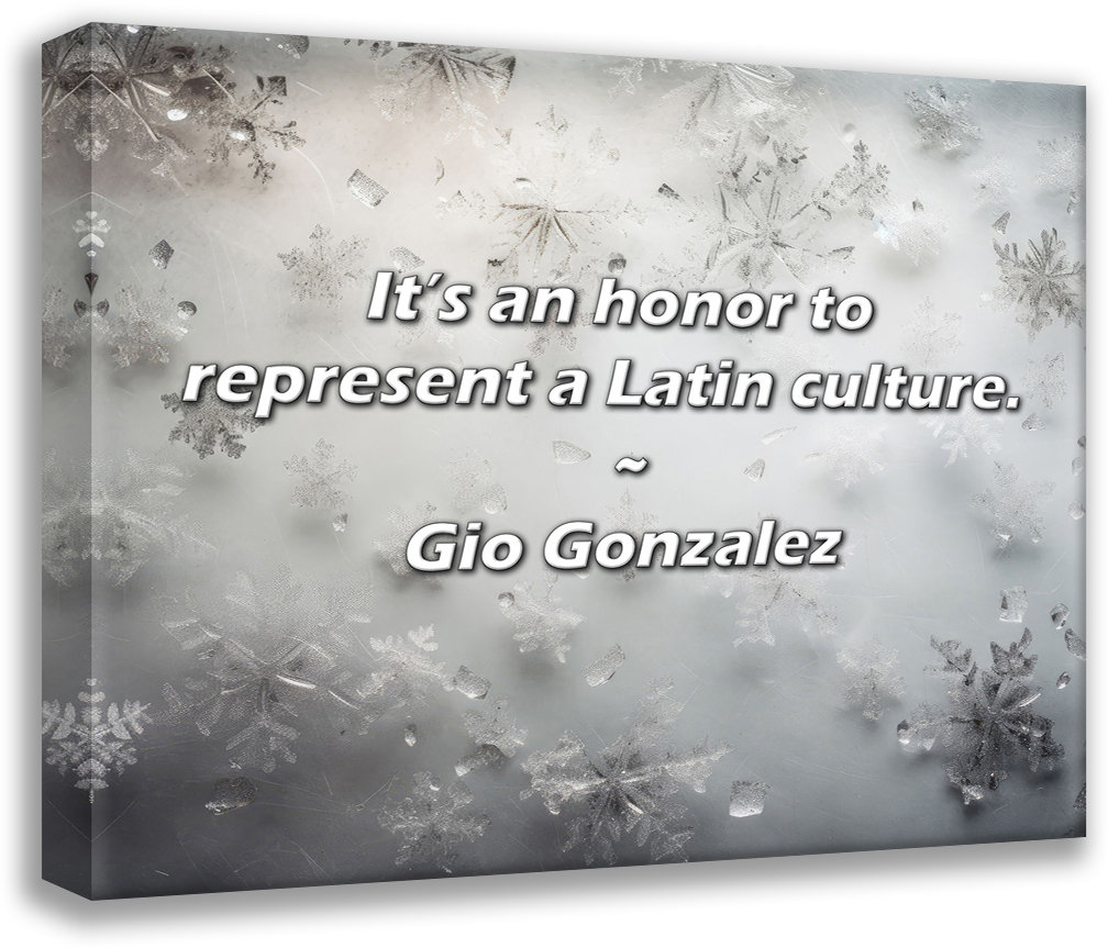 Latitude Run® Gio Gonzalez Quote: It’s an honor to represent a Latin ...