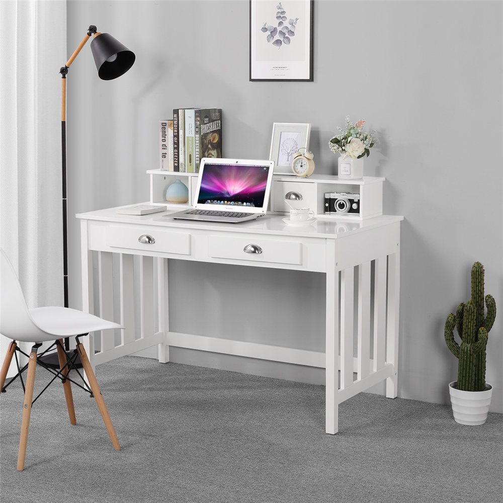Winston Porter Aygul Desk & Reviews | Wayfair