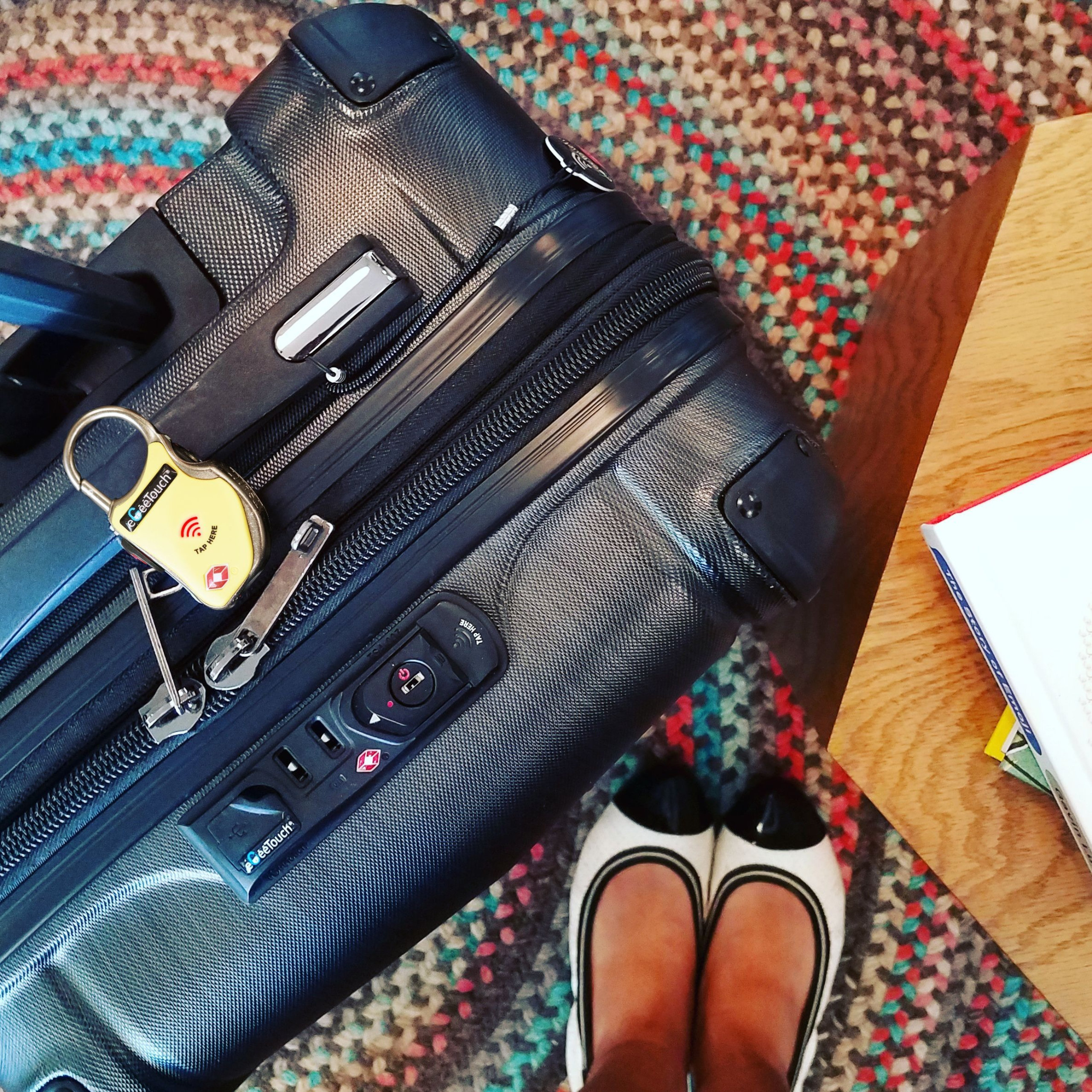 eGeeTouch Smart Travel Padlock (Bluetooth+NFC) | Wayfair