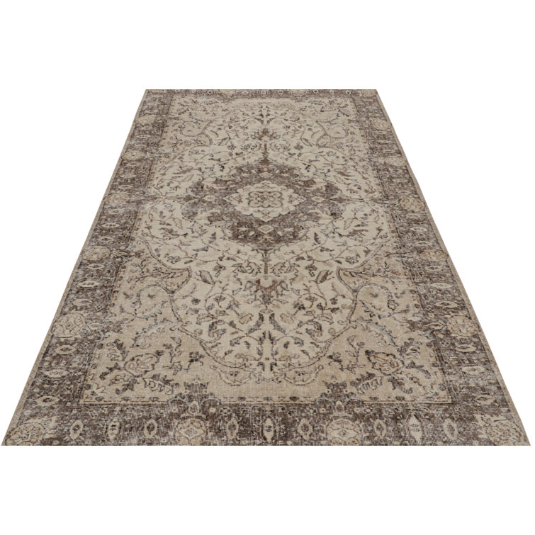 Bungalow Rose Roselean One-of-a-Kind 5'7" X 8'11" Wool Area Rug ...