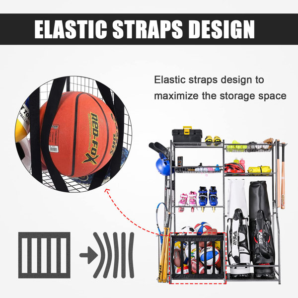 WFX Utility™ Freestanding Sports Rack & Reviews - Wayfair Canada