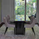 Ivy Bronx Advith Rectangular Extendable Double Pedestal Dining Table ...