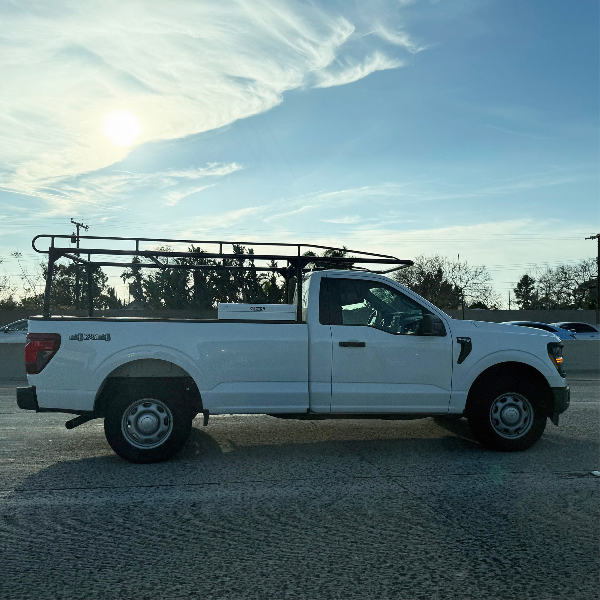 Jiafan Universal Steel Over-Cab Truck Bed Rack Contractor Pickup Lumber ...