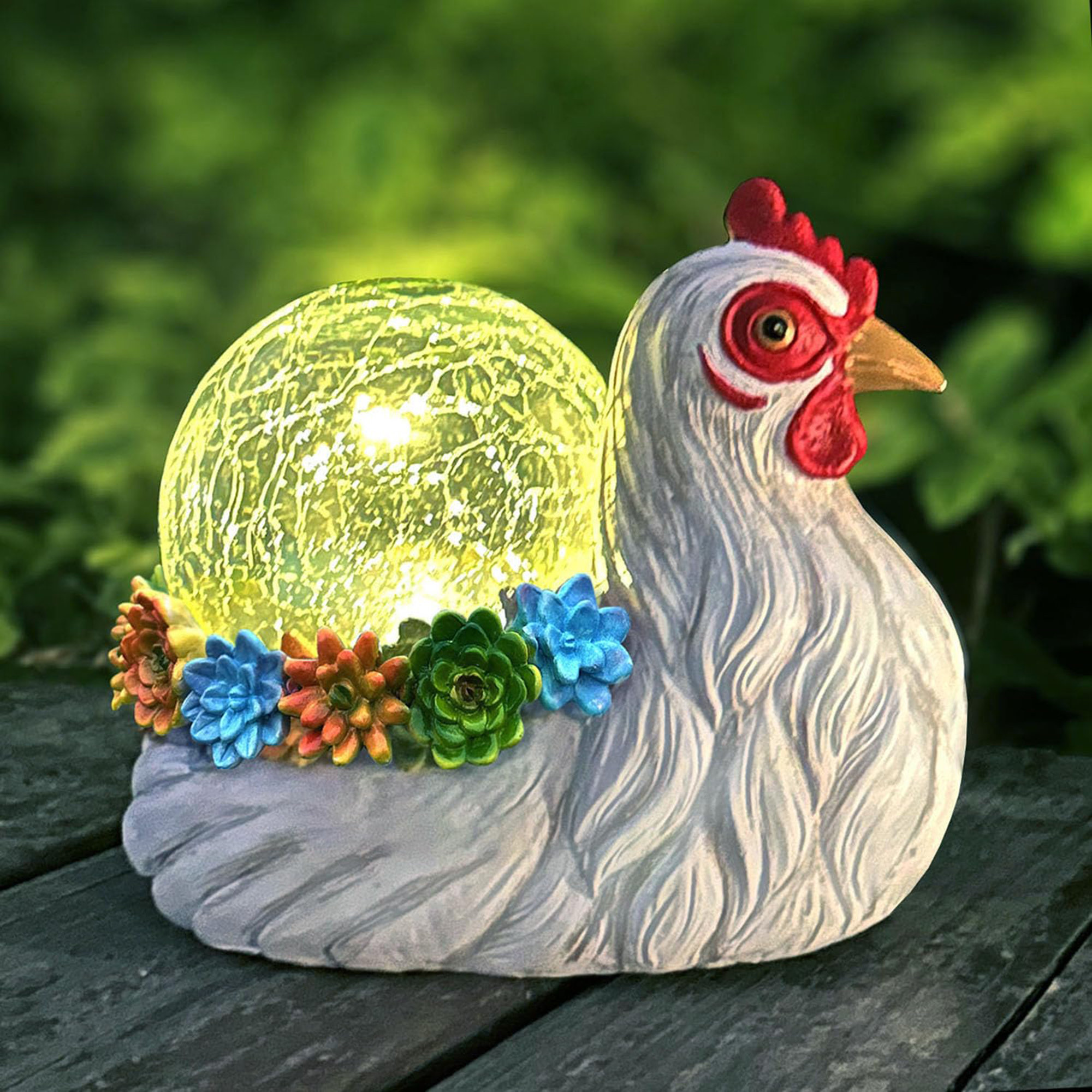 Trinx Solar Garden Statues | Wayfair