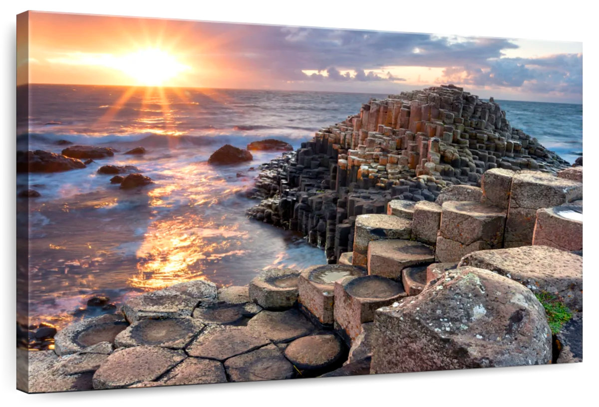 Ophelia & Co. Giant's Causeway Sunset - Wayfair Canada