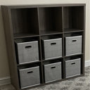 Wayfair Basics® Open Fabric Storage Bin Set & Reviews | Wayfair