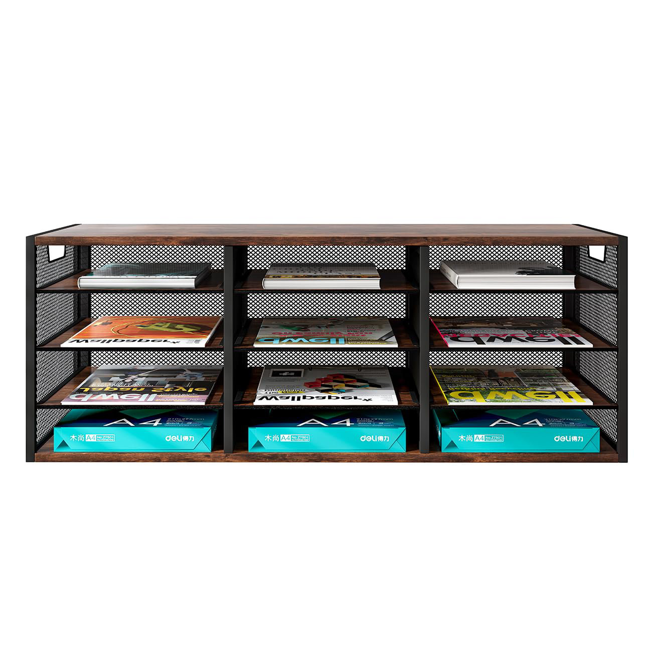 BEACHWATER POOL & SPA, LLC Mail Sorter Organizer Adjustable Mail Holder ...