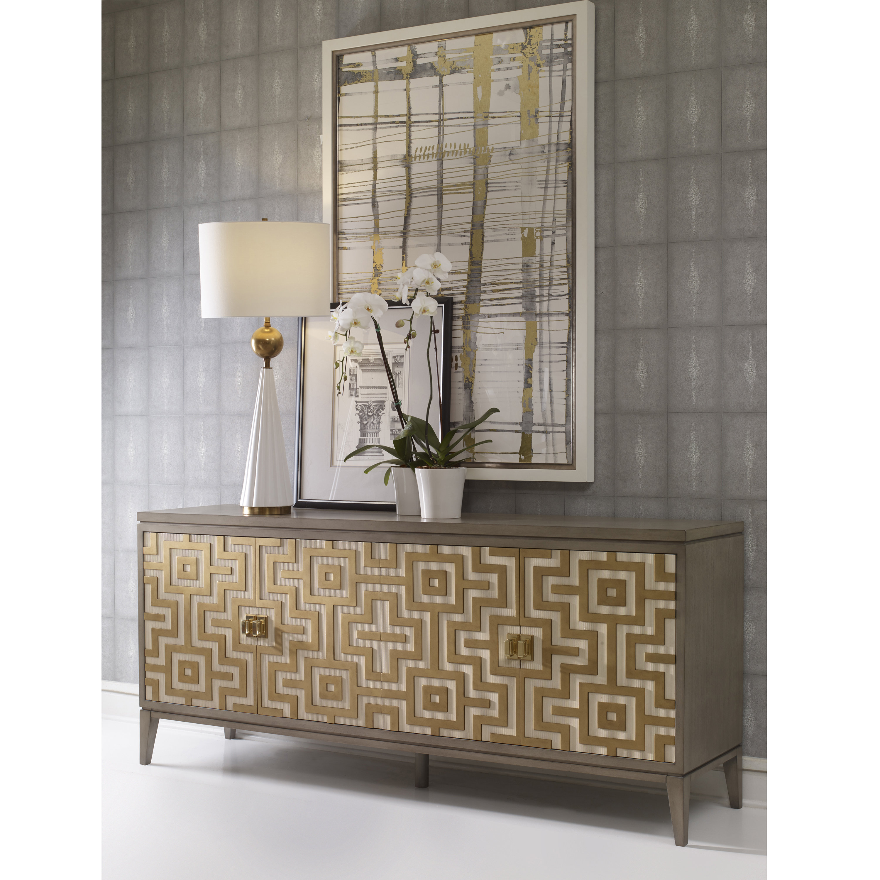 Ambella Labyrinth 78" Wide Sideboard | Wayfair