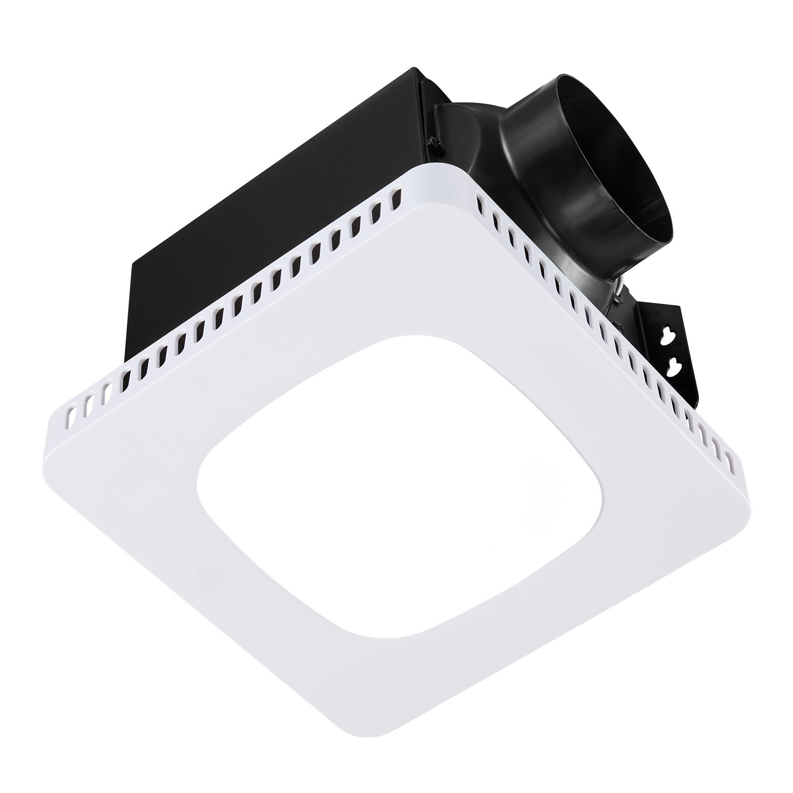 Stellweilan Tessberg Bathroom Exhaust Fan with LED Light, 130 CFM ...